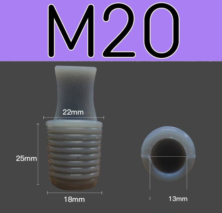 Nút bịt silicon có ren M20 - phi 20 - lỗ 20mm - CÔNG TY TNHH SẢN XUẤT ...